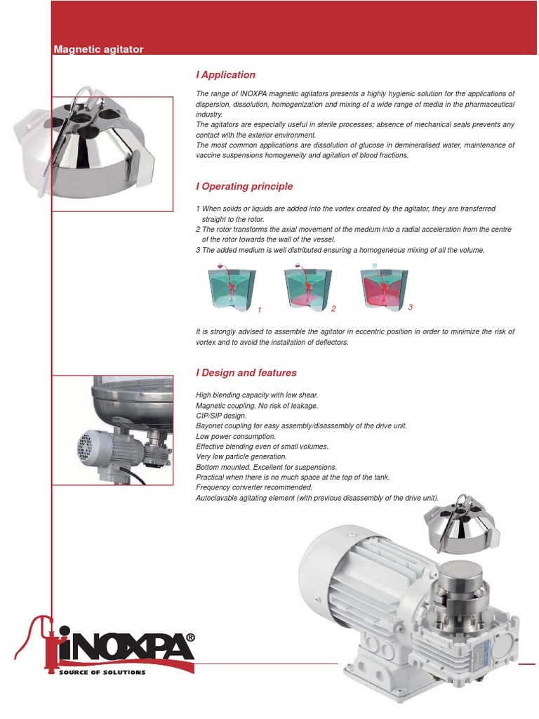 Magnetic Agitator: I Application | PDF | Suspension (Chemistry ...