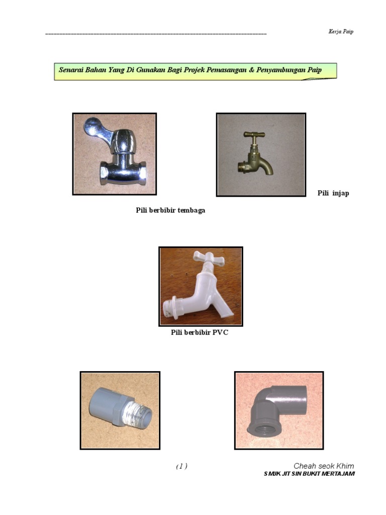 Nota Kerja Paip 3 | PDF
