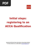 ACCA Re Registration | PDF | Cheque | Government Information