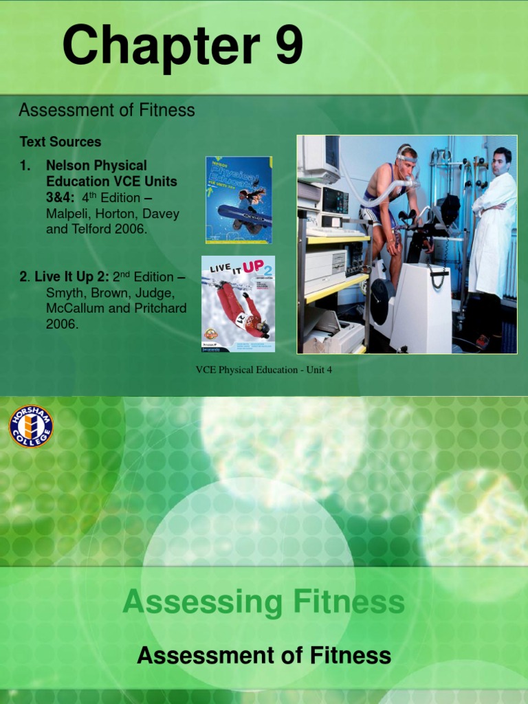 VCE Physical Education Fitness Assessment | PDF | Physical Fitness ...