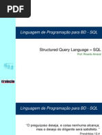 Ferramentas para Modelagem ER (BrModelo) | PDF | SQL | Bancos de dados
