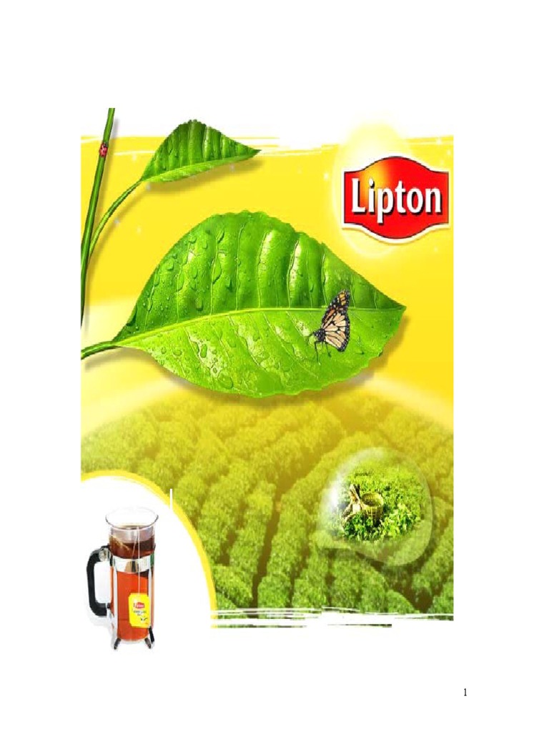 Lipton Marketing Analysis | Leaf | Tea