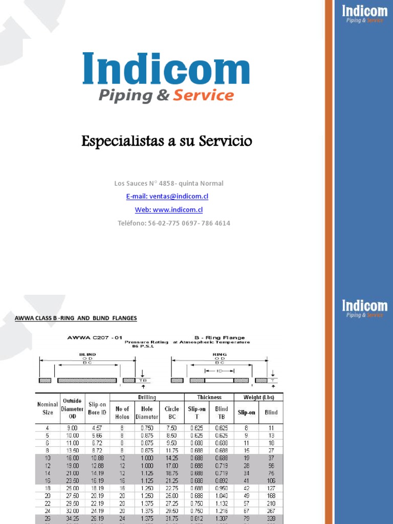 Norma Awwa C-207 | Download Free PDF | Screw | Plumbing