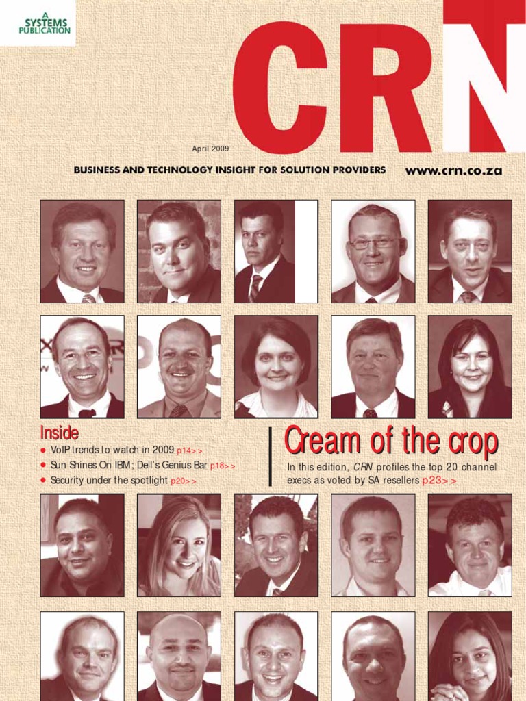 Computer Reseller News April 09 | PDF | Data Center | Supply Chain