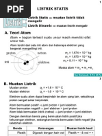 Panduan Deret Tribolistrik Lengkap | PDF