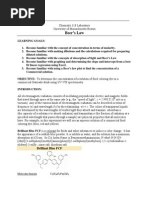 Gatorade Lab | PDF | Molar Concentration | Analytical Chemistry