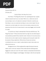 The Things They Carried by Tim O'Brien | PDF