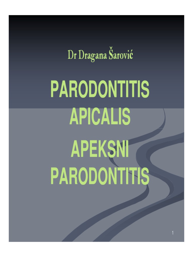 Apikalni Parodontitis | PDF