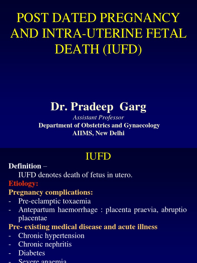 IUFD | Fetus | Childbirth