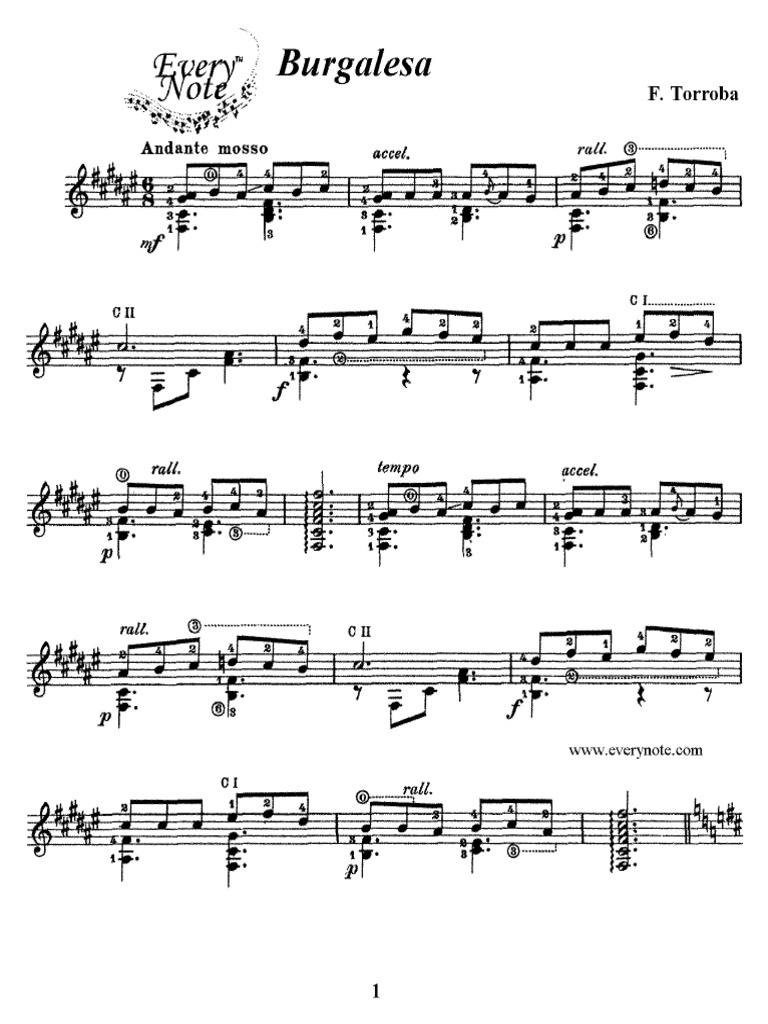 Torroba - Burgalesa | PDF