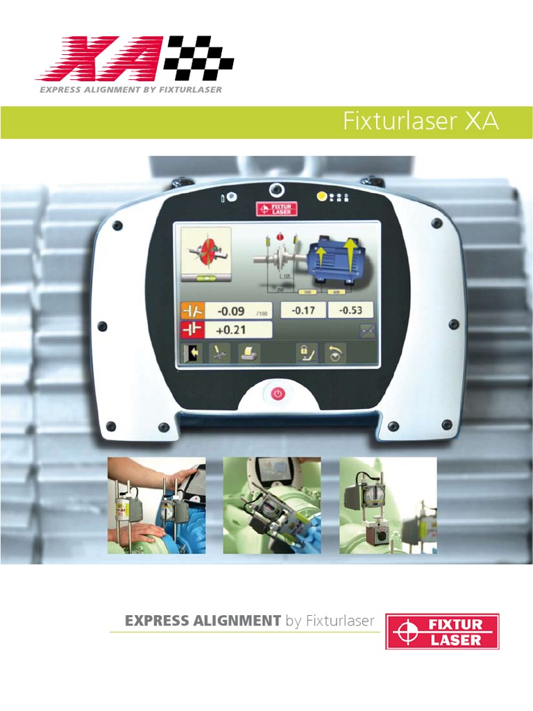 P-0222-GB, Rev A Fixturlaser XA - Low Res | PDF | Personal Computers ...