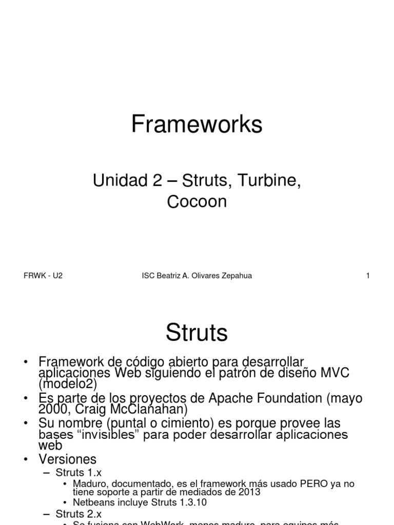 Struts 2 | PDF | Páginas del servidor Java | Arquitectura de sistemas