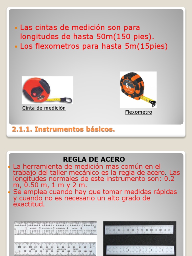 Metrologia 2.1 Instrumentos Basicos | PDF | Herramientas | Science