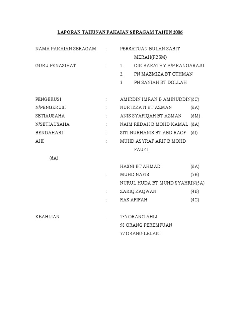 Laporan PBSM (Buku Titian) | PDF