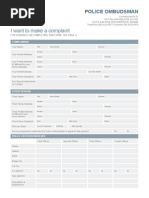 Public Protector Complaint Form PDF Download | PDF