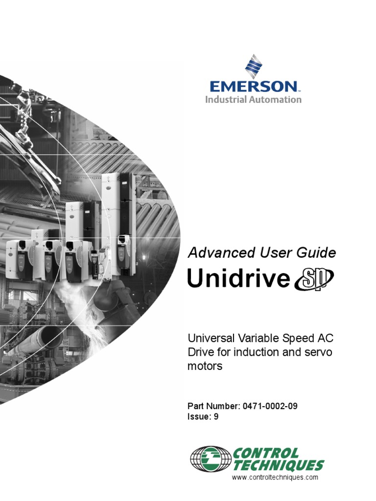 Unidrive SP Advanced User Guide | PDF | Recycling | Parameter (Computer Programming)