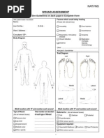 Skin Assessment Form | PDF | Clinical Medicine | Health Sciences