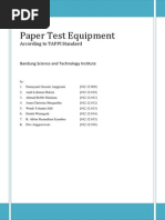 Tappi Standard Method | PDF | Paper | Paperboard