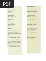 Versuri Cantece Toamna | PDF