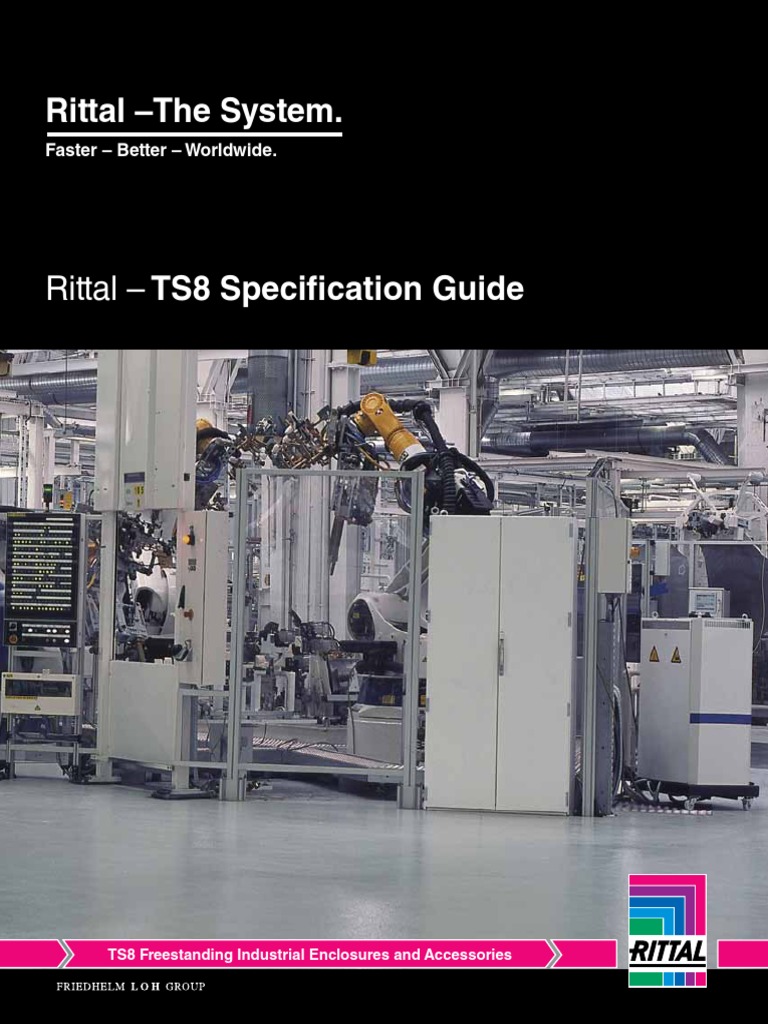 Rittal Floor Mounted Panels | PDF | Framing (Construction) | Door