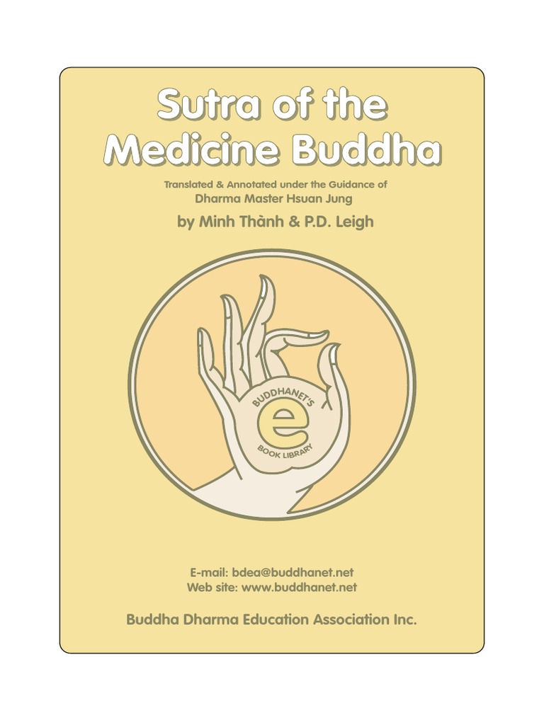Sutra of The Medicine Buddha | PDF | Spirituality | Schools Of Buddhism