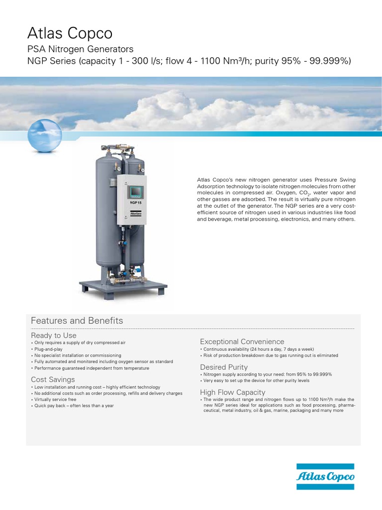 N2 Generation_Adsorption Type | Nitrogen | Atmosphere Of Earth