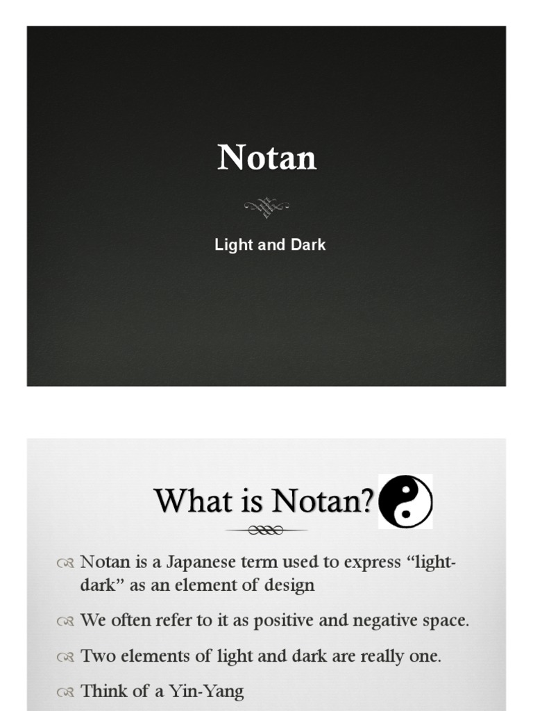 Notan Pdf Pdf