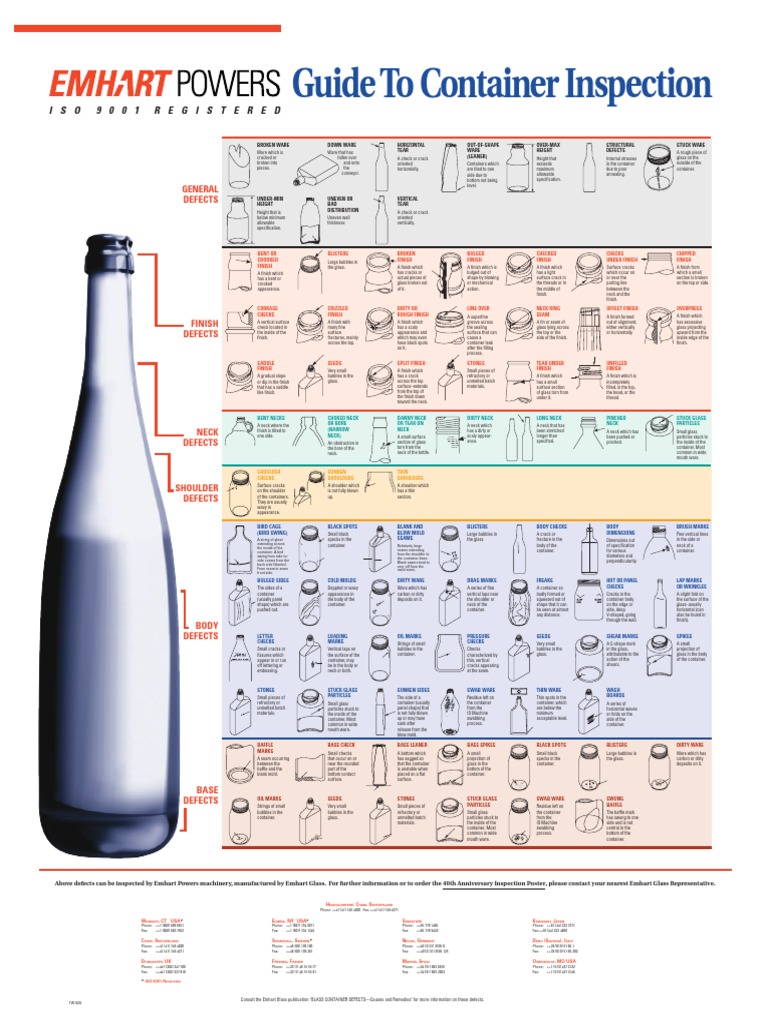 Glass Container Defect Inspection Guide | PDF | Fracture | Glasses
