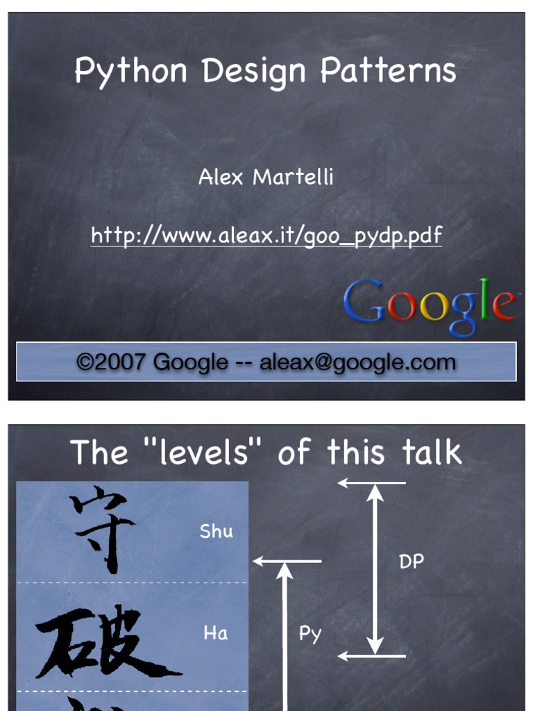 Python Design Pattern | PDF | Class (Computer Programming ...