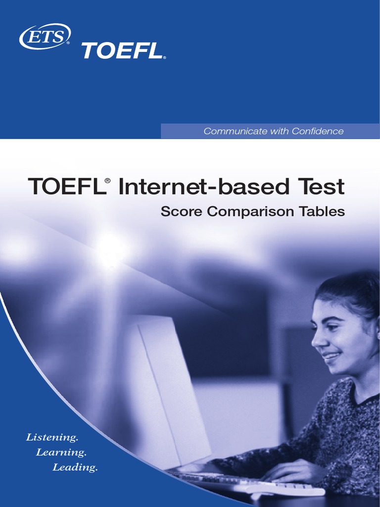 TOEFL iBT Score Comparison Tables | PDF | Business