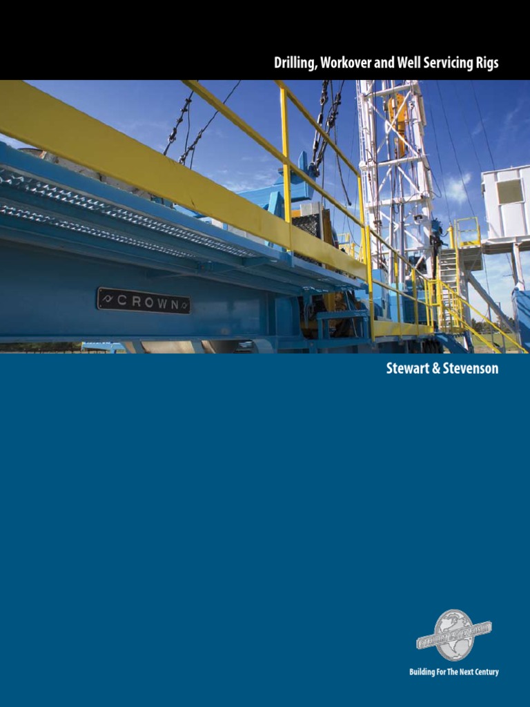 Rig Brochure | PDF | Drilling Rig | Oil Well