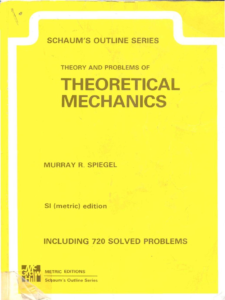 Theory and Problems of Theoretical Mechanics | PDF