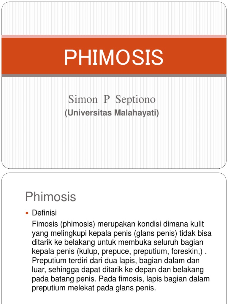 Phimosis | PDF