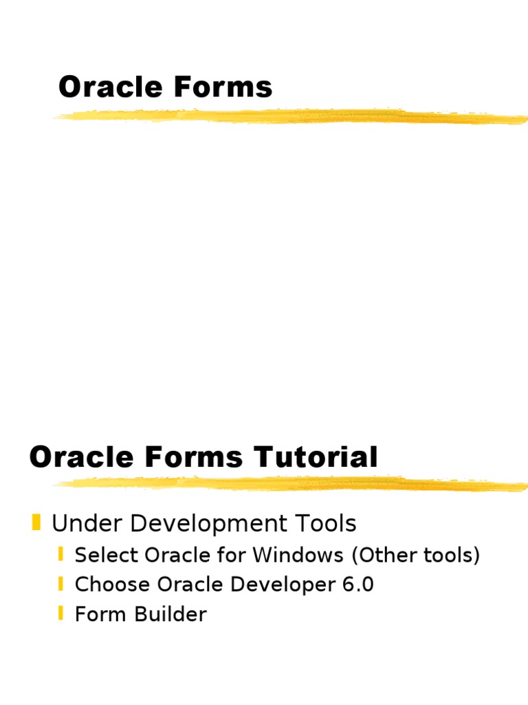 Oracle Forms Pdf Pl Sql Oracle Database