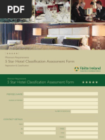 Minimum Requirements 5 Star Hotel Classi | PDF | Bathroom | Bedroom