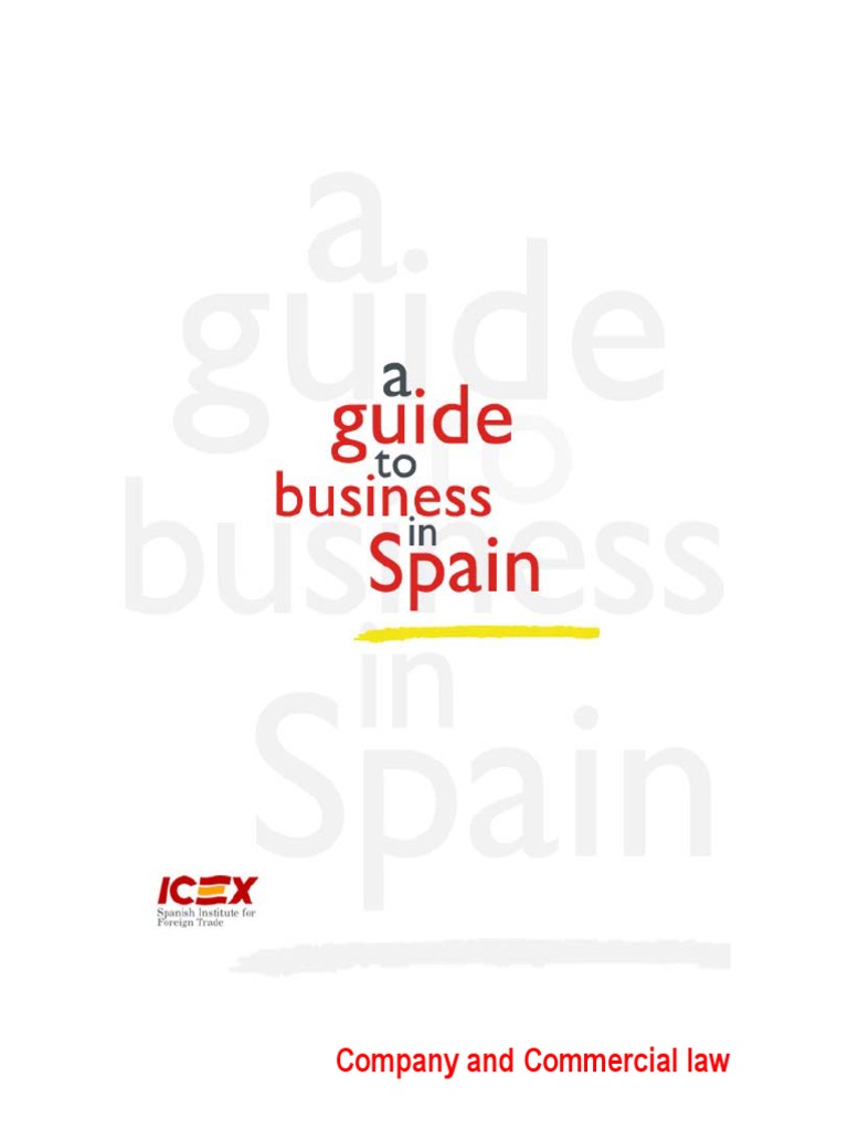 Spanish Company LAW | PDF | Board Of Directors | Corporations