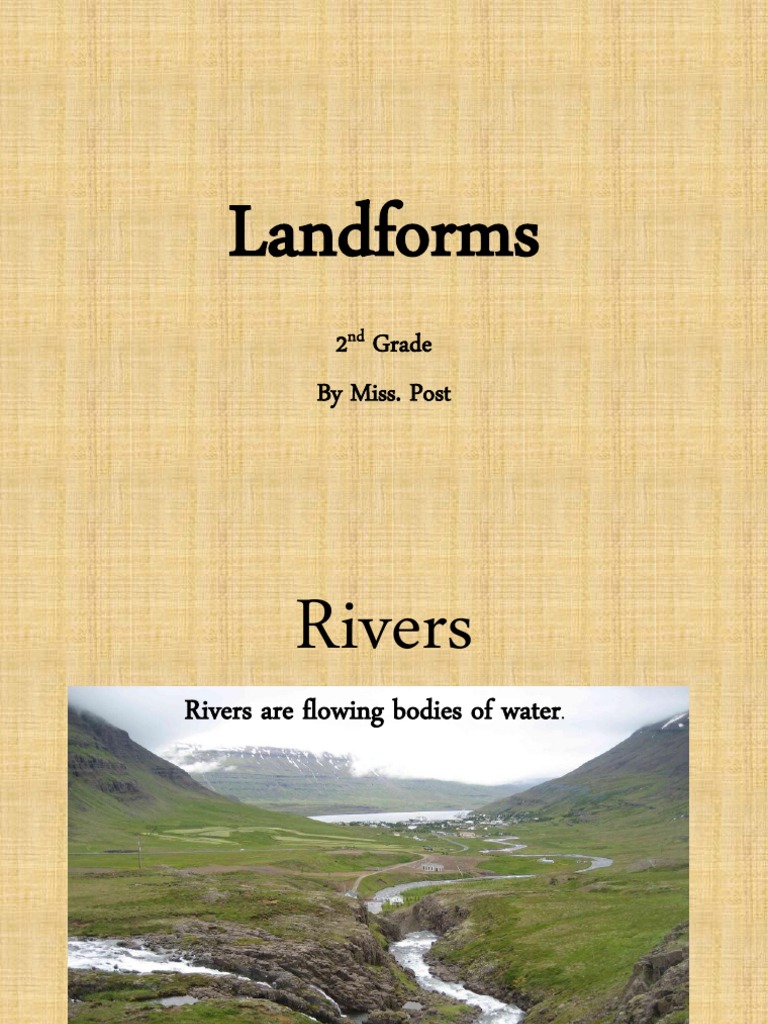 2nd Grade Landforms Overview | PDF | Science & Mathematics