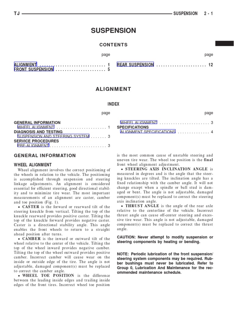 Suspension | PDF | Steering | Axle