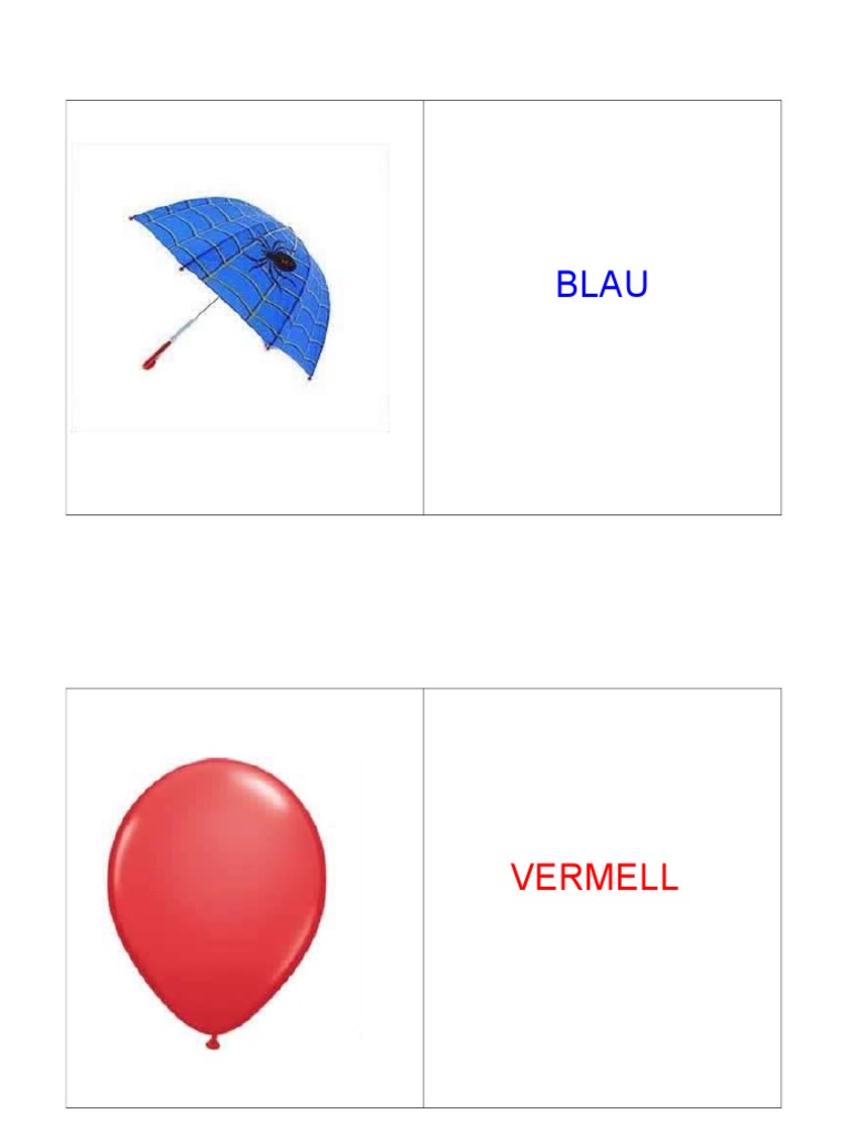 Fitxes Colors CATALÀ | PDF