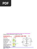 Design of Base Plate by Eurocode | PDF | Strength Of Materials | Column