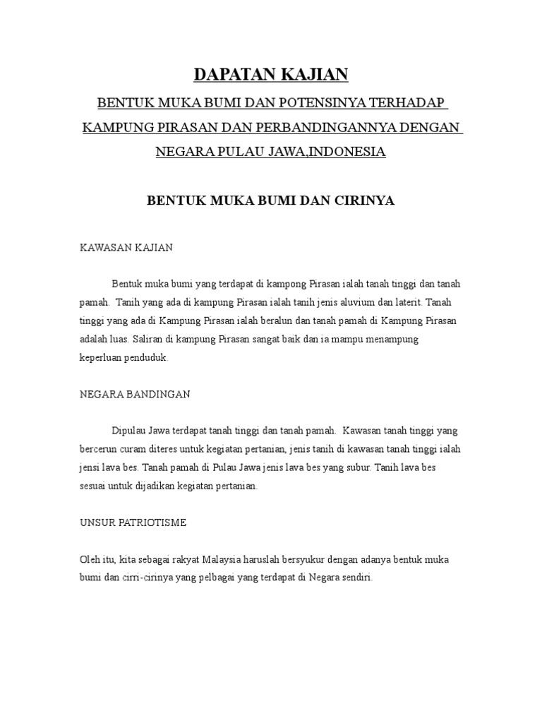 Dapatan Kajian | PDF