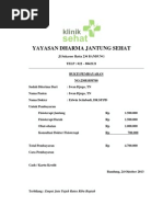 Invoice Rumah Sakit | PDF