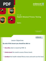 50 Meter Sprint Test | PDF