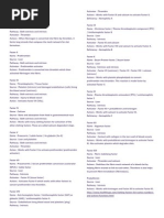 Lab Cheatsheet | PDF | Coagulation | Epidemiology