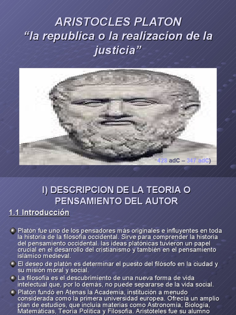 Aristoteles y Platon - Power Point | PDF | Platón | Conocimiento