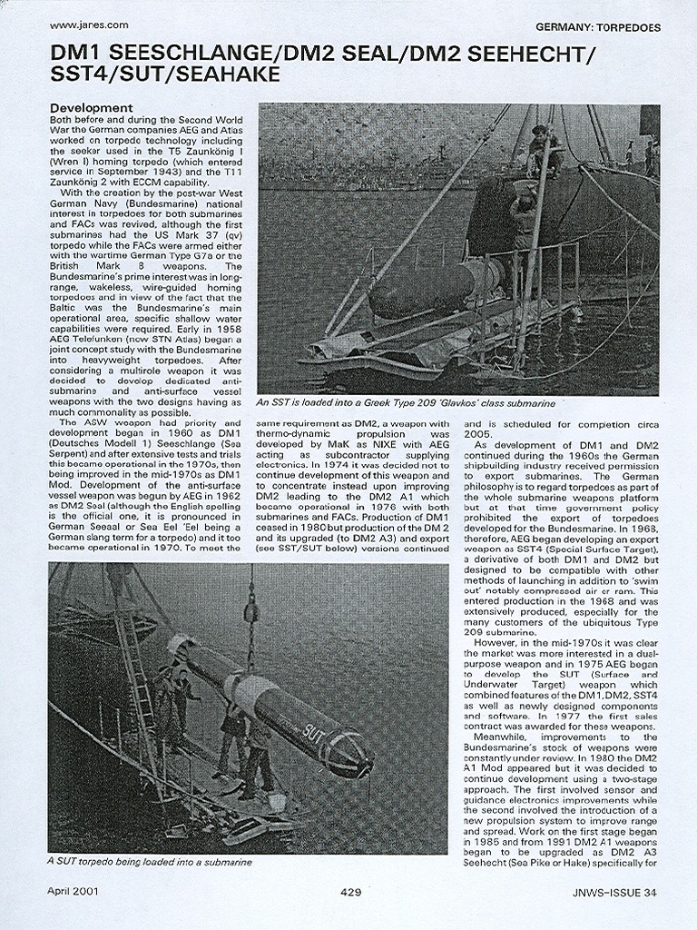 Jane's Naval Weapon Systems As Used in Todays Navy | PDF