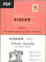 White Sewing Machine Manual Model 967 | PDF | Sewing Machine | Sewing