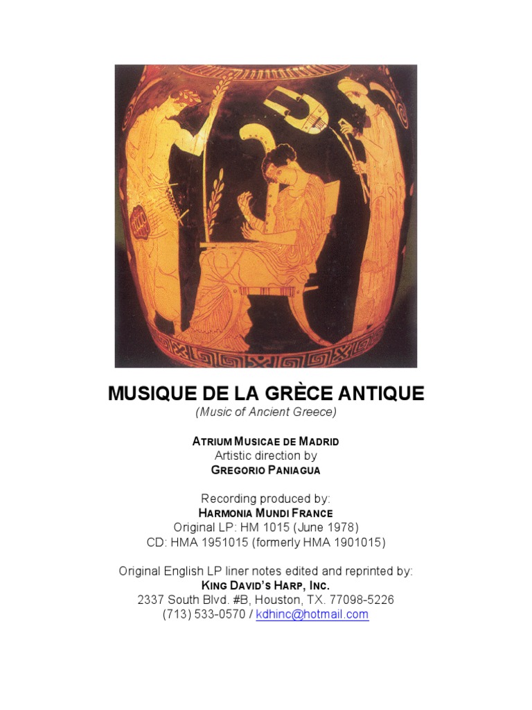 Atrium Musicae de Madrid | PDF | Musical Instruments | Apollo