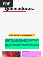 Quemaduras Faciales y Signos de Flogosis | PDF | Quemar | Inflamación