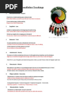 The 7 Grandfathers Teachings | PDF | Courage | Ojibwe